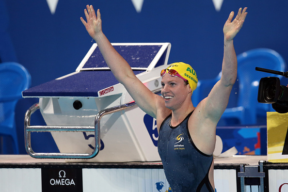 Seebohm leads Australia to dominant second day in Santa Clara ...