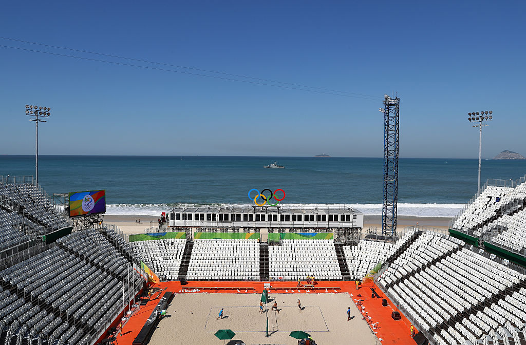 Copacabana venue looking perfect | Australian Olympic Committee