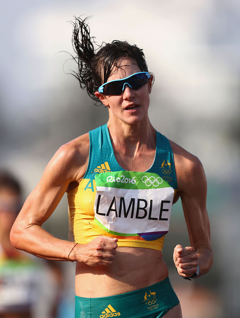 Lamble walks her way into top 10 | Australian Olympic Committee