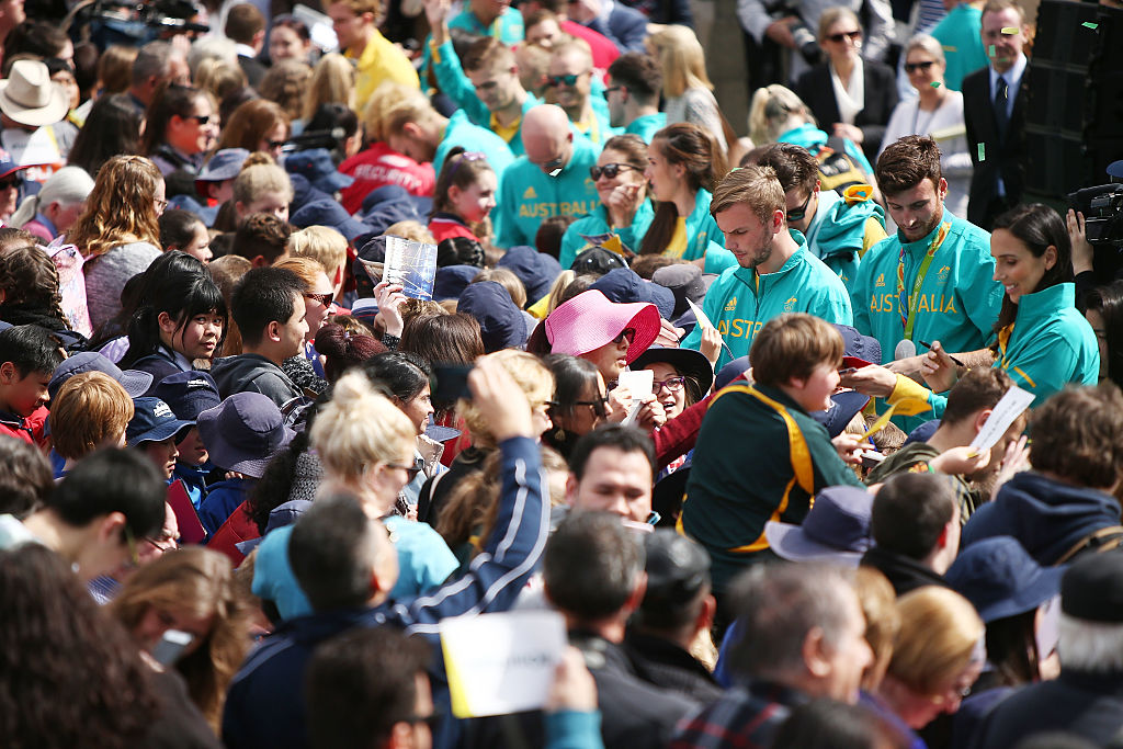Adelaide out in force to welcome home Rio Team | Australian Olympic ...