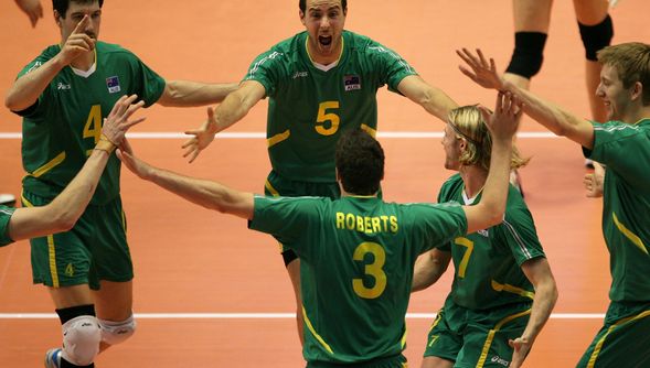 Men's volleyballers strike fo... | Australian Olympic Committee