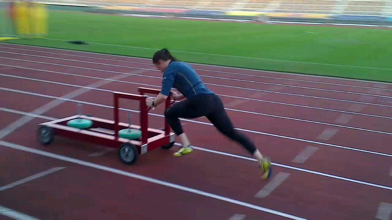 Hard at training: Women's Bobsleigh Blog | Australian Olympic Committee