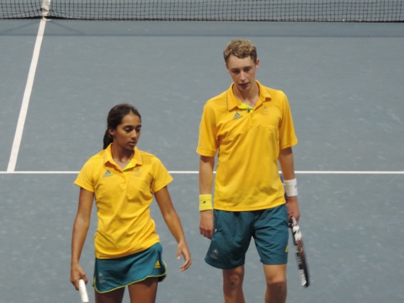 Tough day at the tennis academy | Australian Olympic Committee