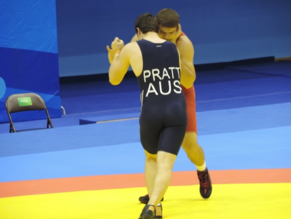 Pratt gives his all on the mats | Australian Olympic Committee