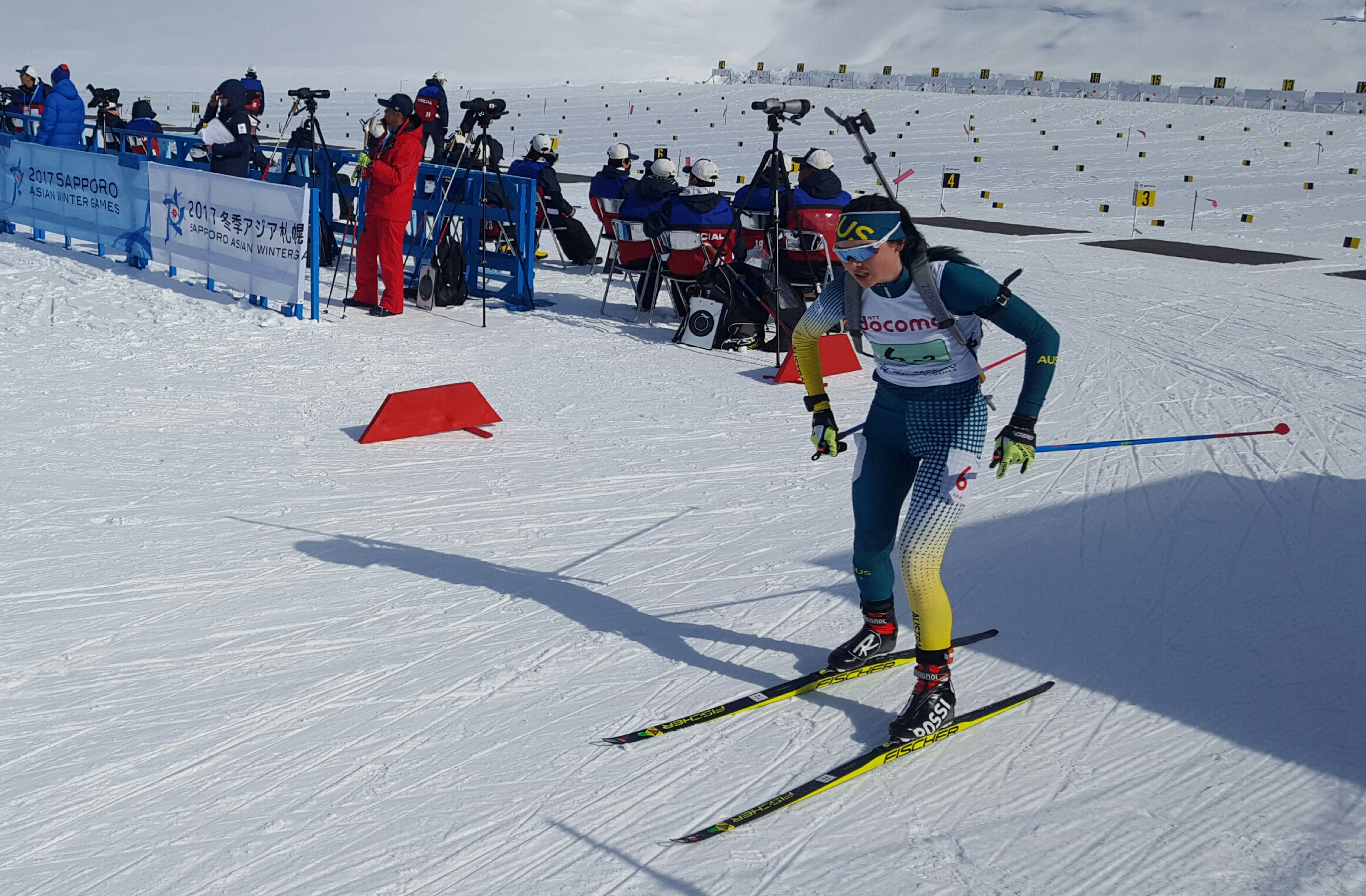 Colebourne gets her chance in Biathlon mass start | Australian Olympic ...