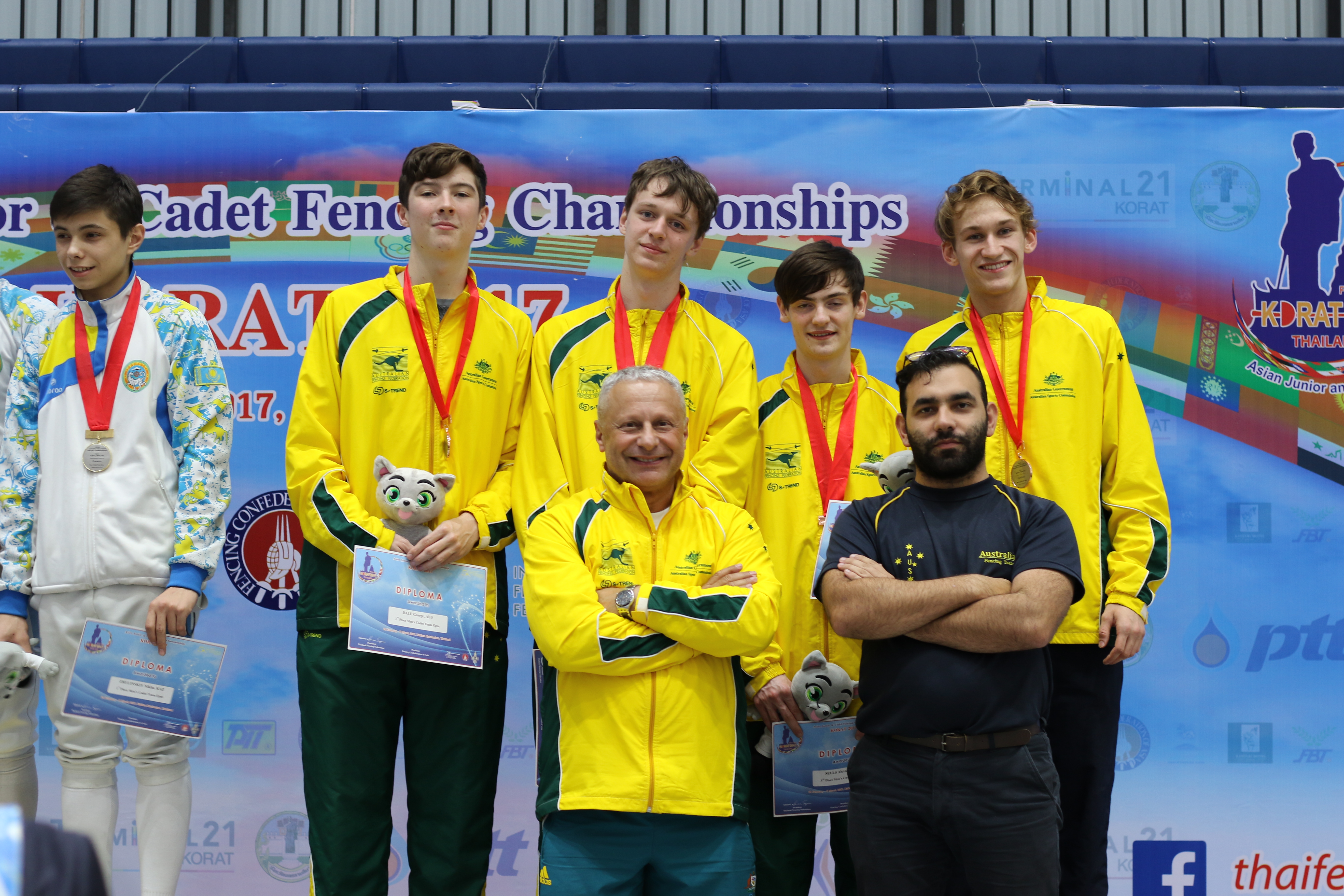 Podium pride for young Aussie fencers | Australian Olympic Committee