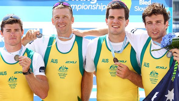 Australia rows to record display | Australian Olympic Committee