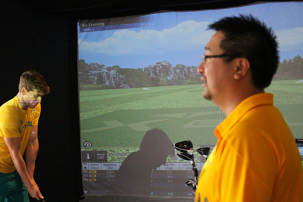 Ong look-out for Olympians' golfing Edge | Australian Olympic Committee