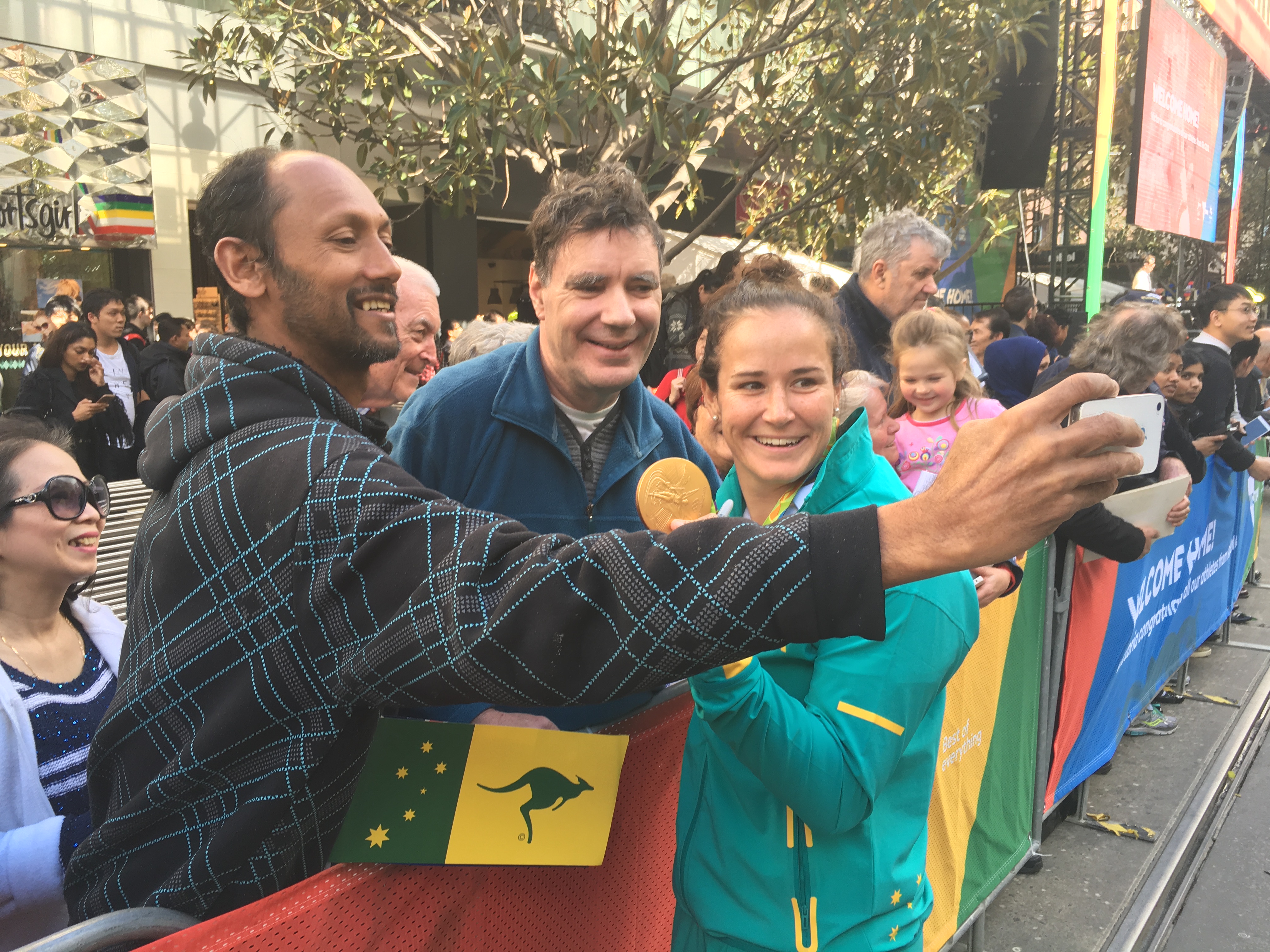 Sporting capital puts on a show for Rio returnees | Australian Olympic ...