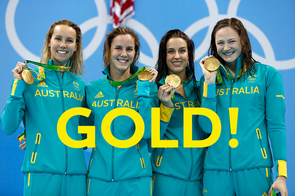 Golden girls break World Record | Australian Olympic Committee