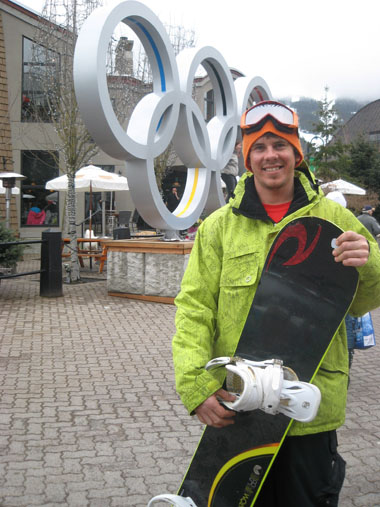 Athletes receive home grown support at Whistler | Australian Olympic ...