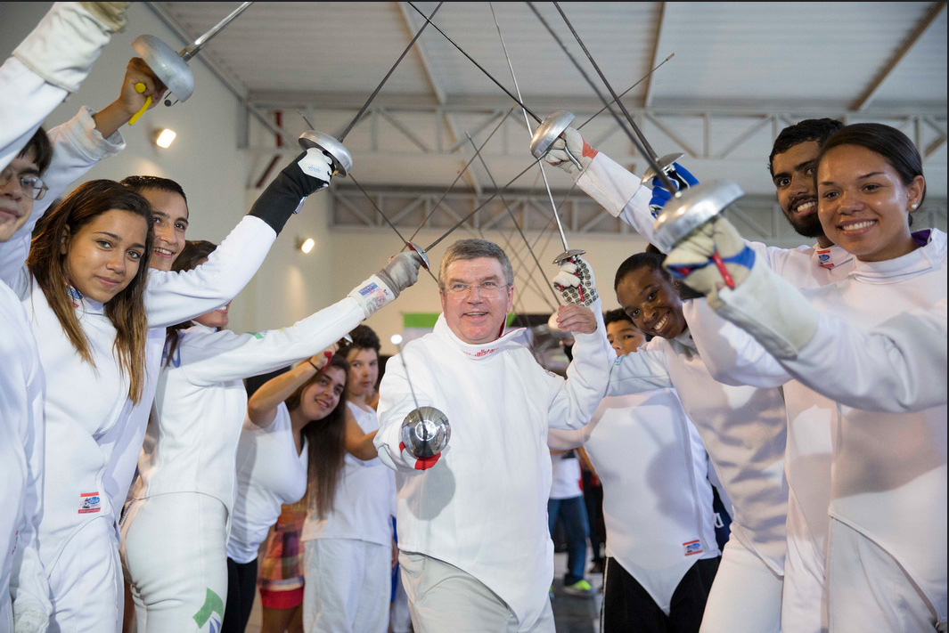 Bach to meet young Aussie fencers in Sydney | Australian Olympic Committee