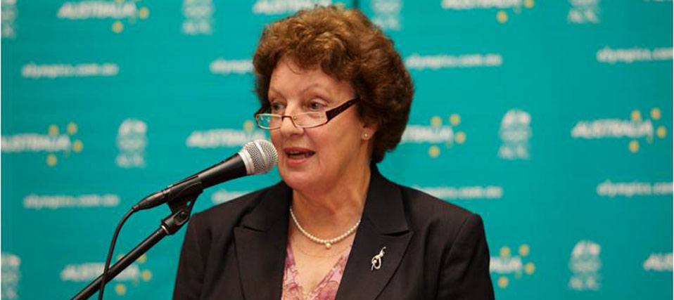 Pioneer for women in sport honoured by AOC | Australian Olympic Committee