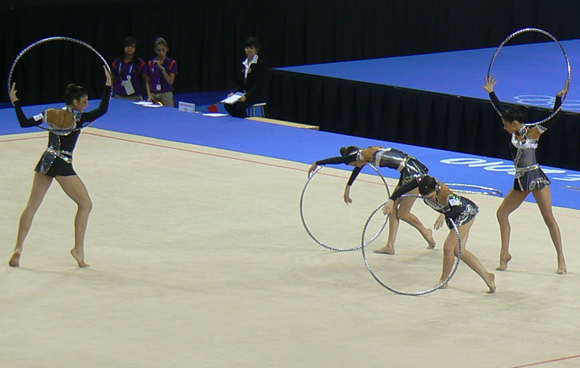 Rhythmic team impress on international debut | Australian Olympic Committee