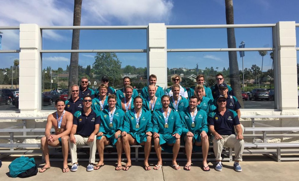 Aussie Sharks make history with gold medal at FINA tournament ...