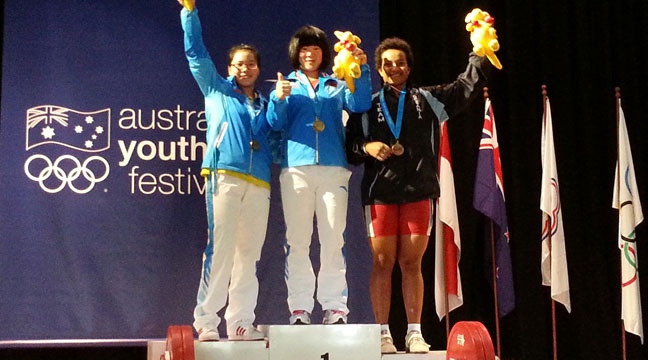 Chinese Weightlifters Do Battle Australian Olympic Committee