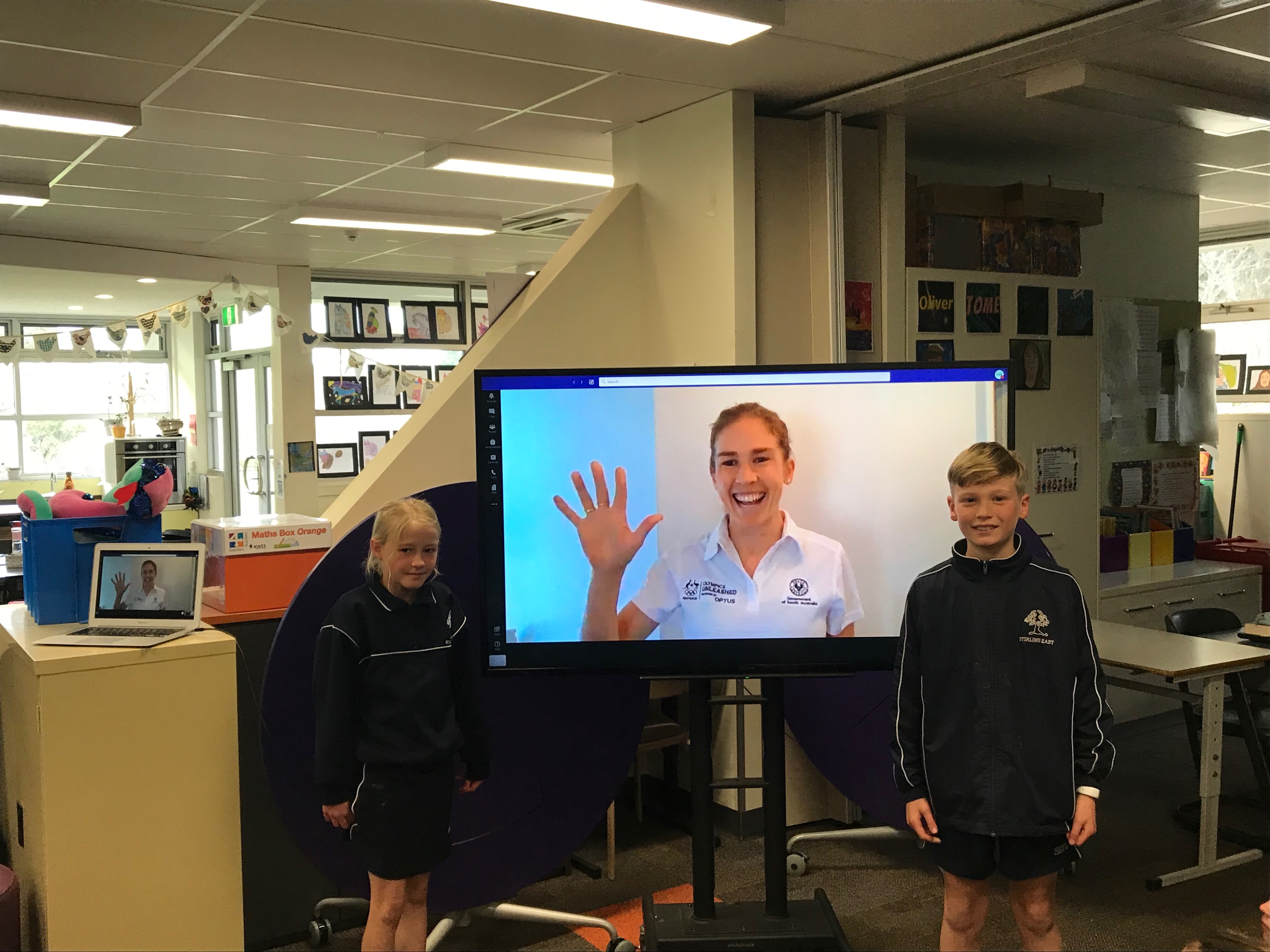 Marathon mum Stenson inspires students as Olympics Unleashed goes ...