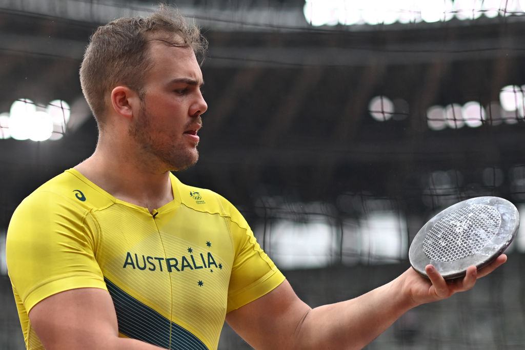 Denny in discus medal mix along with our fastest and highest on Day 2 ...