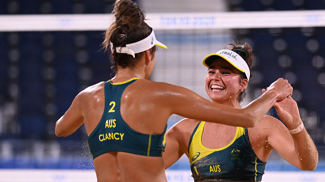 Clancy and Artacho del Solar Play USA for Olympic Gold | Australian ...