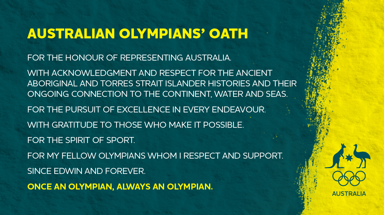 Australian Olympians' Oath gets a winter touch | Australian Olympic ...
