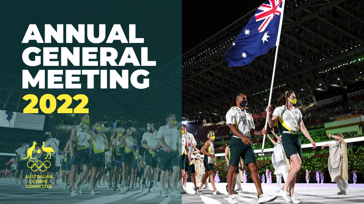 2022 AOC Annual General Meeting | Australian Olympic Committee