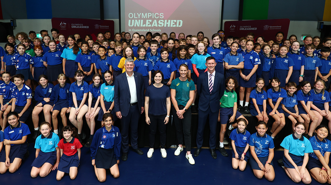 AOC announces Olympics Unleashed in Queensland extended until 2025 at 1 ...