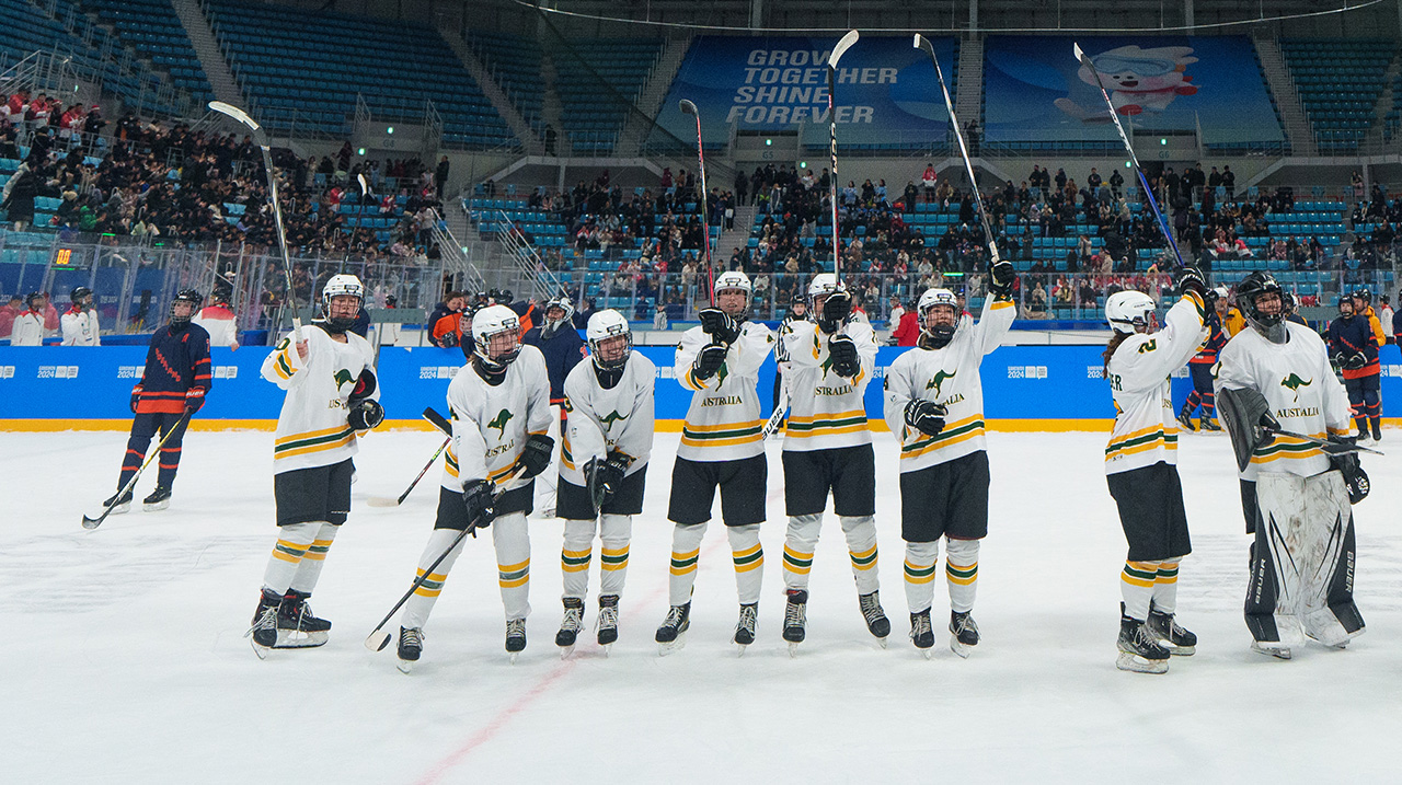 Gangwon 2024 Day 1 Wrap: Six-goal outing secures historic Ice Hockey ...