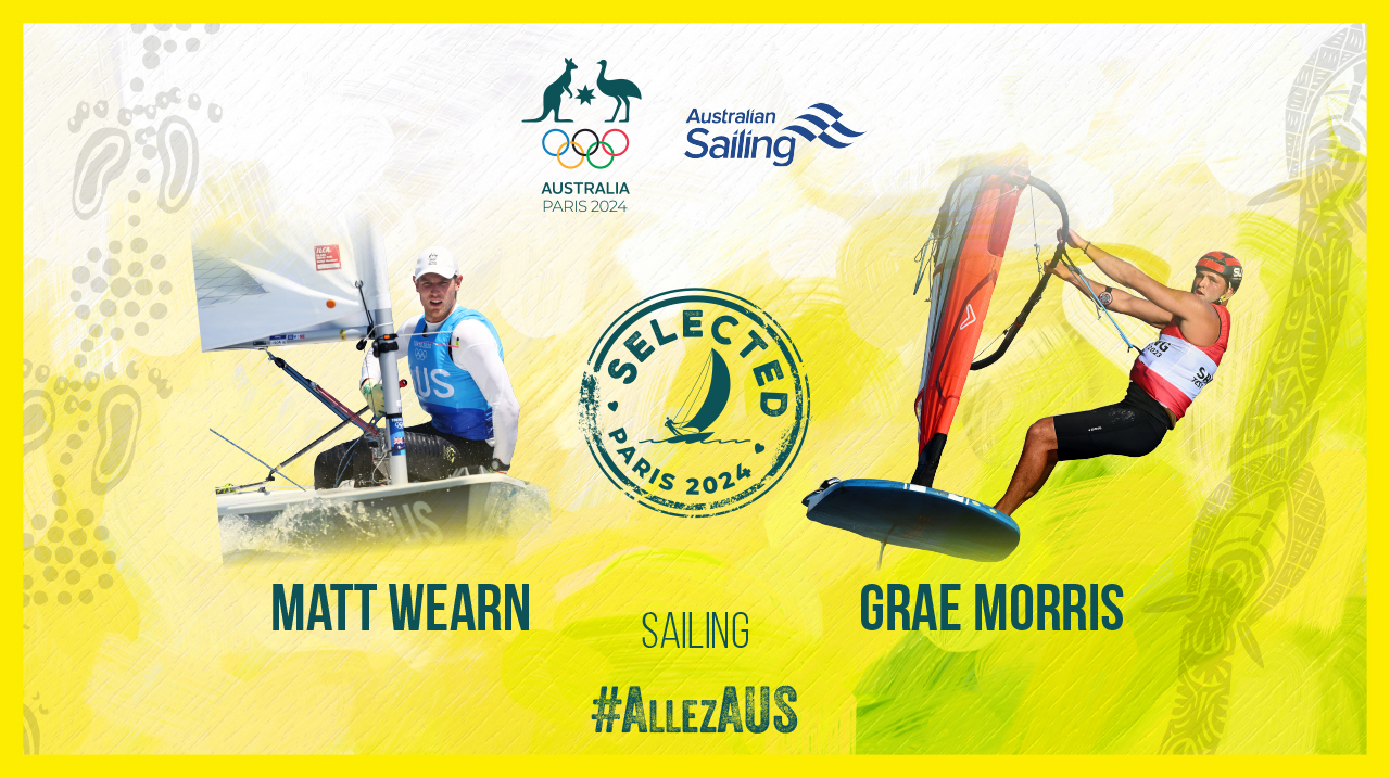 Olympic champion Matt Wearn and debutant Grae Morris selected to sail ...