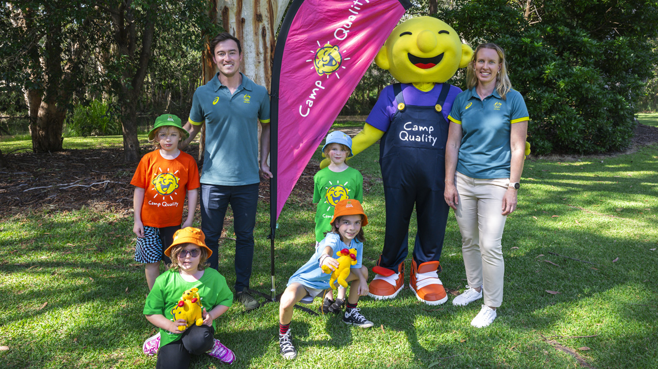 Olympians inspire at Camp Quality Junior Camp | Australian Olympic ...