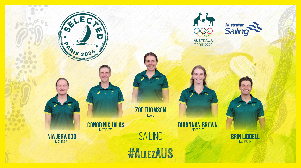 Five sailors selected in 2024 Australian Olympic Team | Australian ...