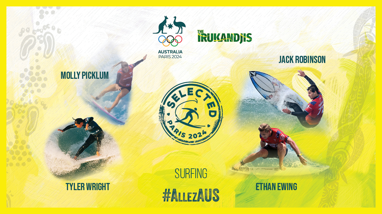Four surfers selected to make Olympic debut for Australia in Tahiti ...