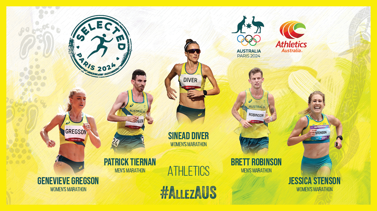 Five runners selected to take on iconic Paris Olympic marathon for ...