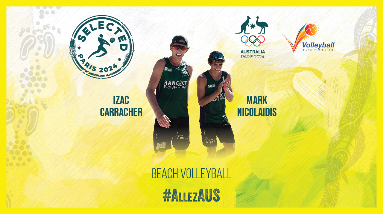 Carracher and Nicolaidis complete Australian Olympic Beach Volleyball ...