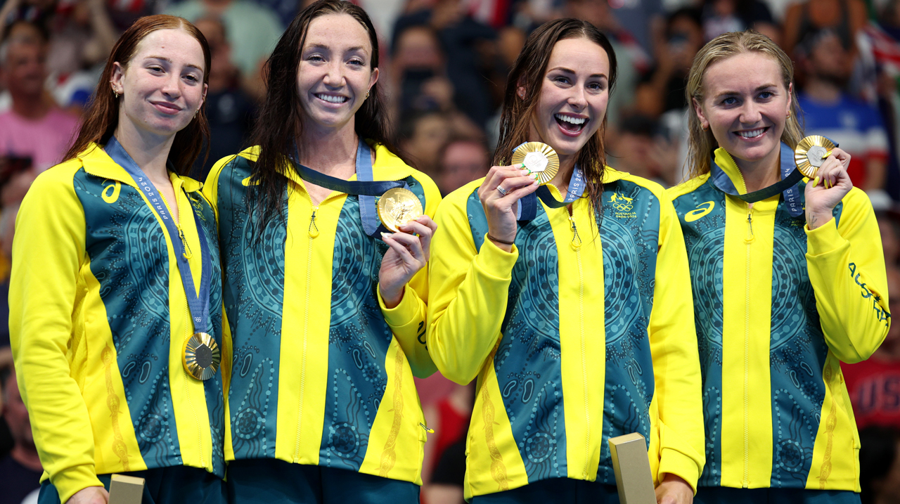 Redemption Relay: Aussies reclaim 4x200m Freestyle gold in new Olympic record | Australian ...