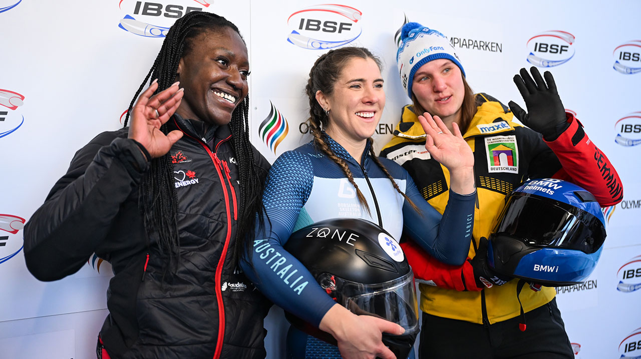 Back-to-back Bree Walker gold medals to close Bobsleigh World Cup ...