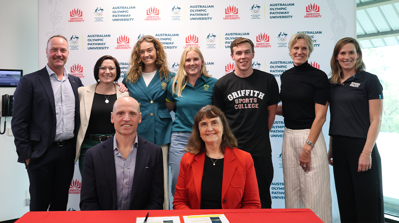 Griffith University and AOC combine to enhance elite athlete education ...