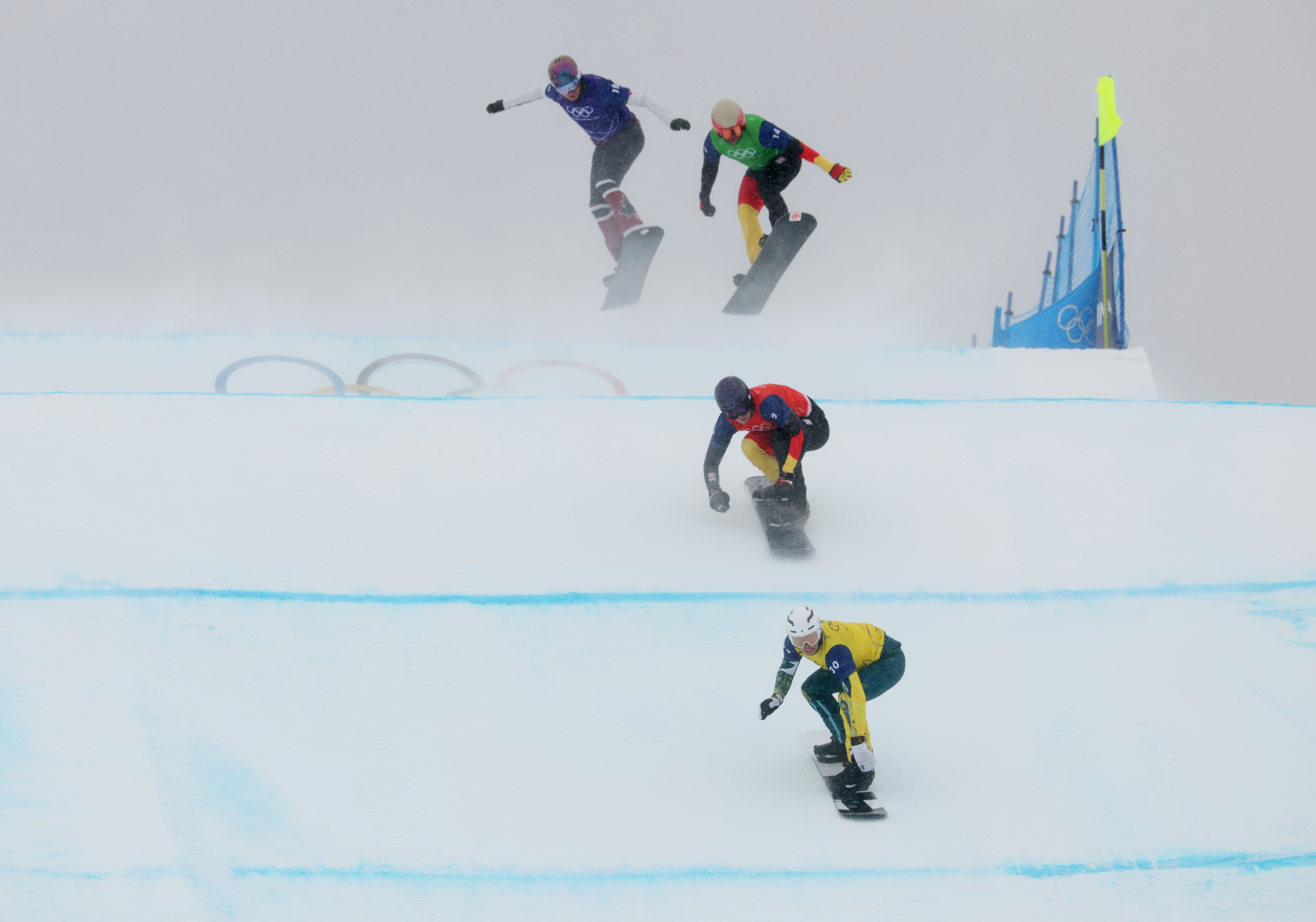 A tough day at Snowboard Cross | Australian Olympic Committee