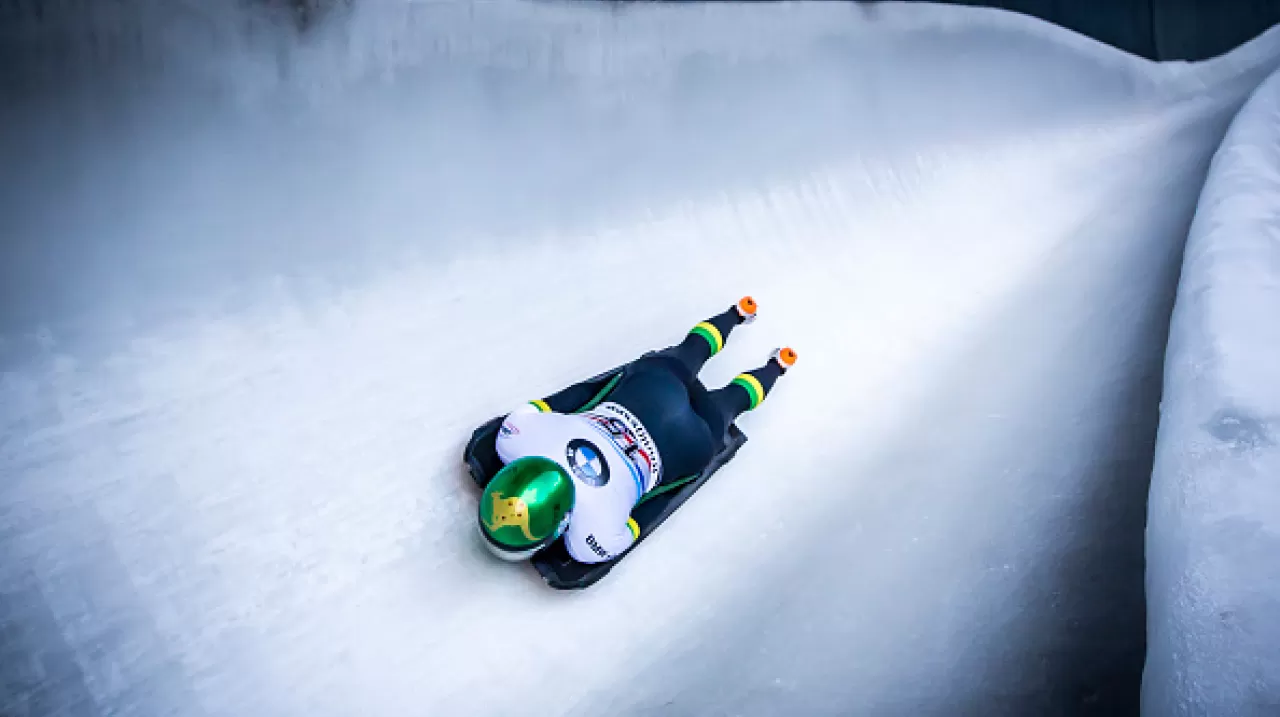 Skeleton slider Jaclyn Narrac... | Australian Olympic Committee