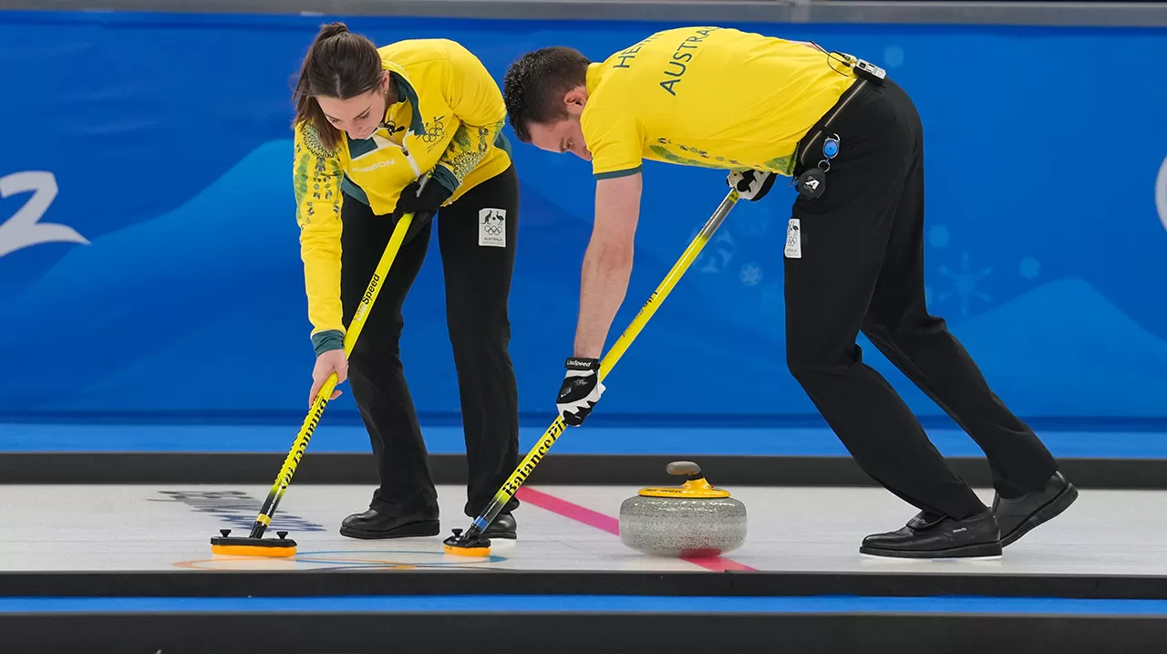 Tahli Gill and Dean Hewitt